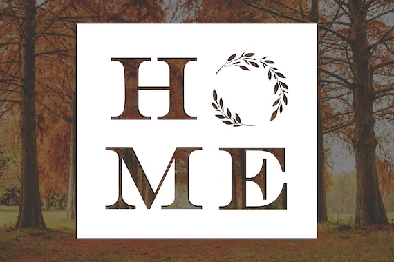 Home Reusable Stencil many Sizes - Etsy