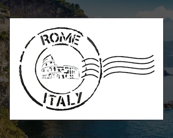Colosseum Stencil - Etsy