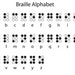 Braille Alphabet Reusable Stencil (many Sizes) - Etsy