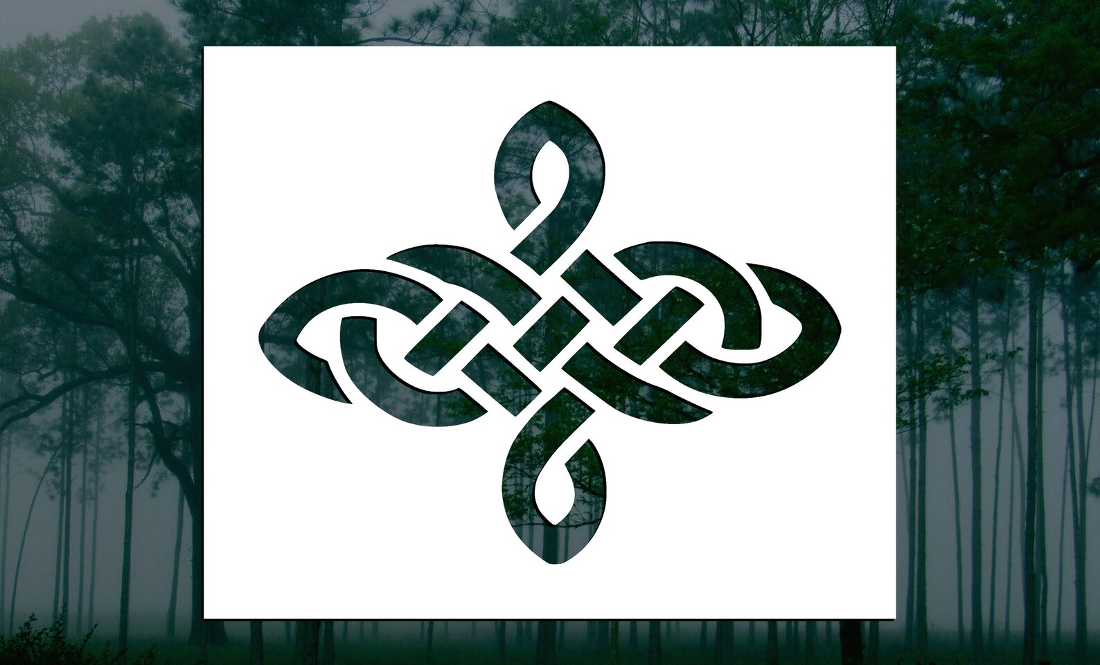 Four Point Celtic Knot Reusable Stencil many Sizes - Etsy