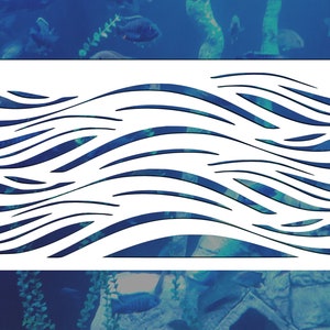 Wave Stencil - Etsy