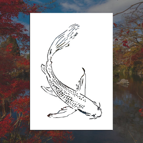 Fish Stencil - Etsy