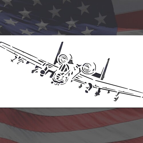 Fighter Jet Reusable Stencil many Sizes - Etsy