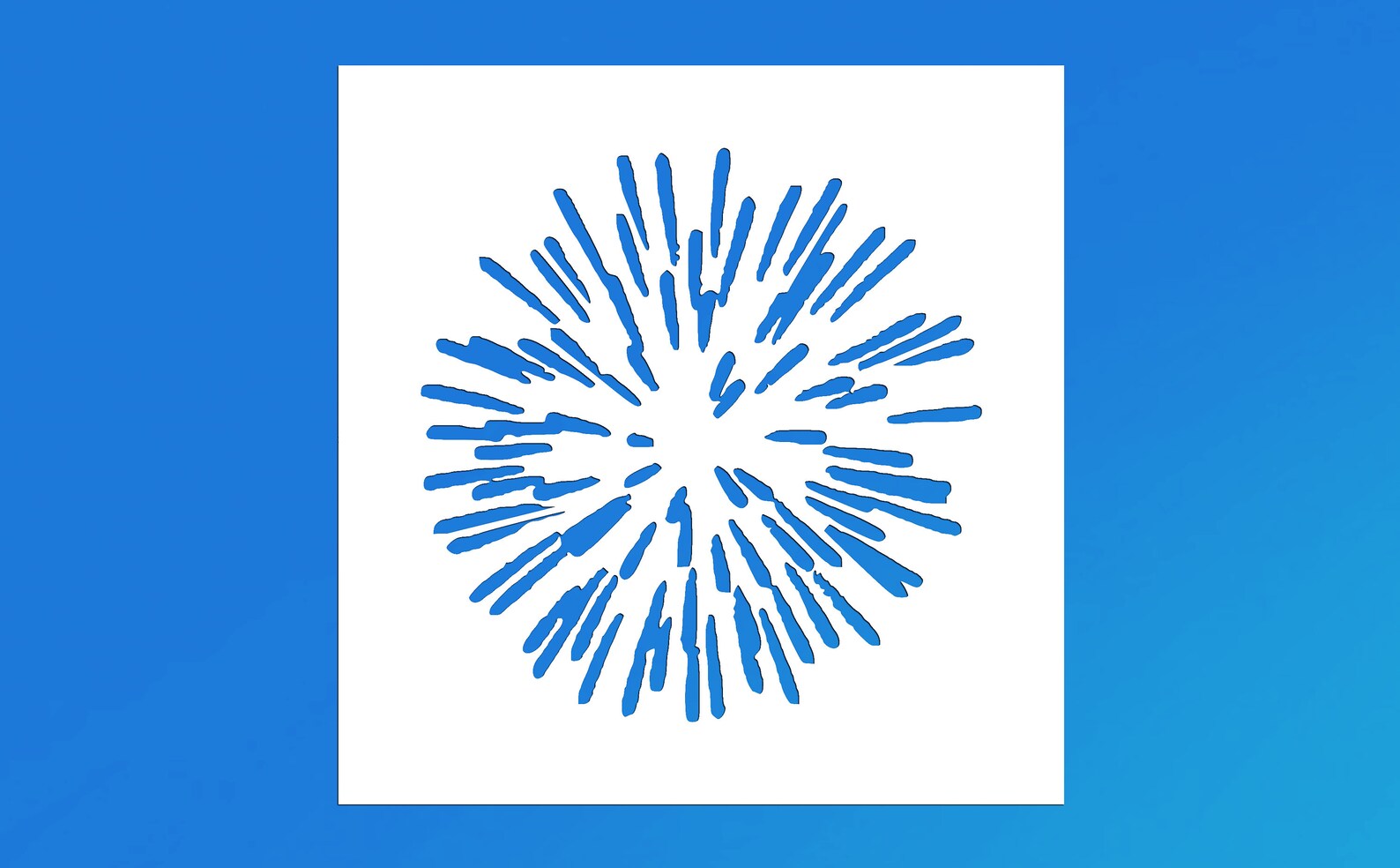 Fireworks Reusable Stencil Many Sizes | Etsy