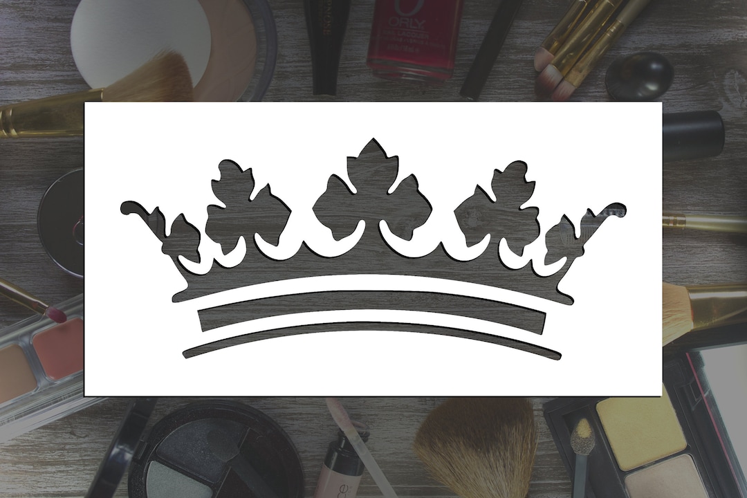 Crown Reusable Stencil (many Sizes) - Etsy