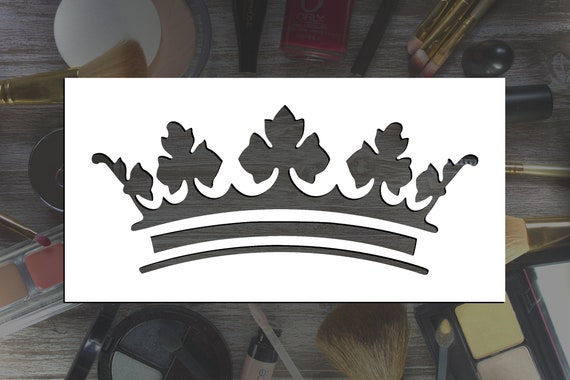 Crown Reusable Stencil many Sizes | Etsy