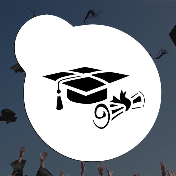 Graduation Stencil - Etsy