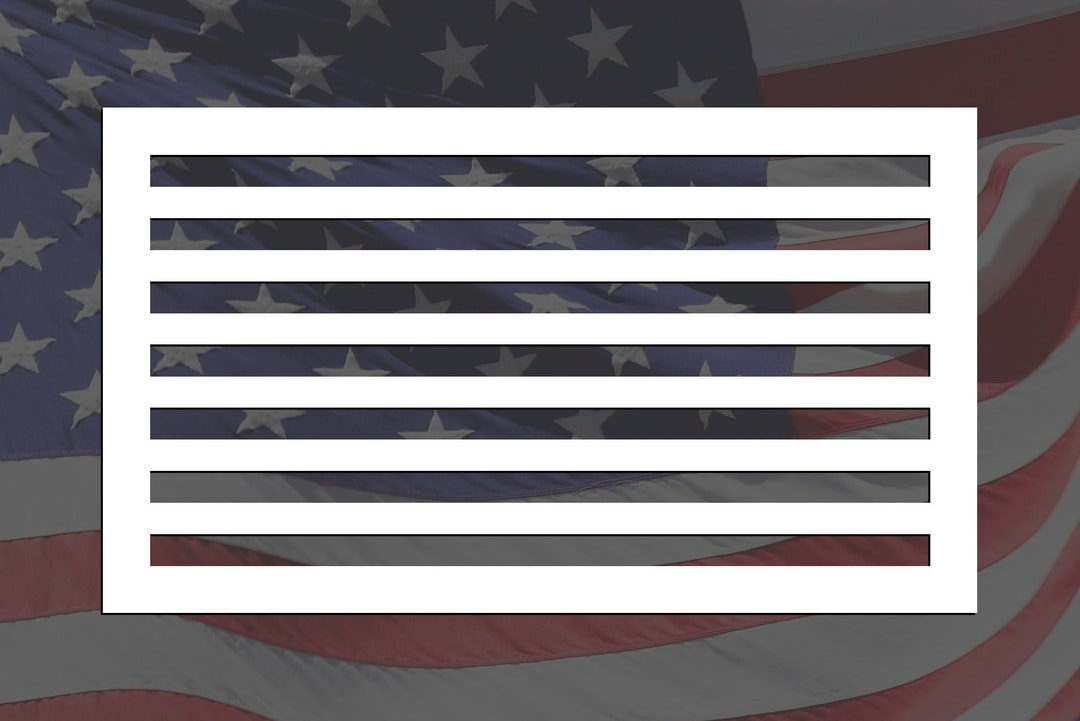 Stripes Reusable Stencil (many Sizes) - Etsy