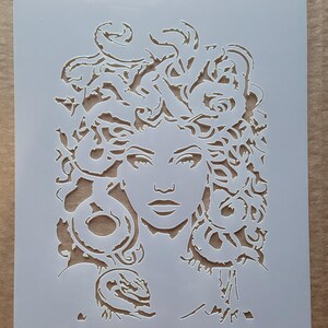 Medusa Reusable Stencil (many Sizes) - Etsy