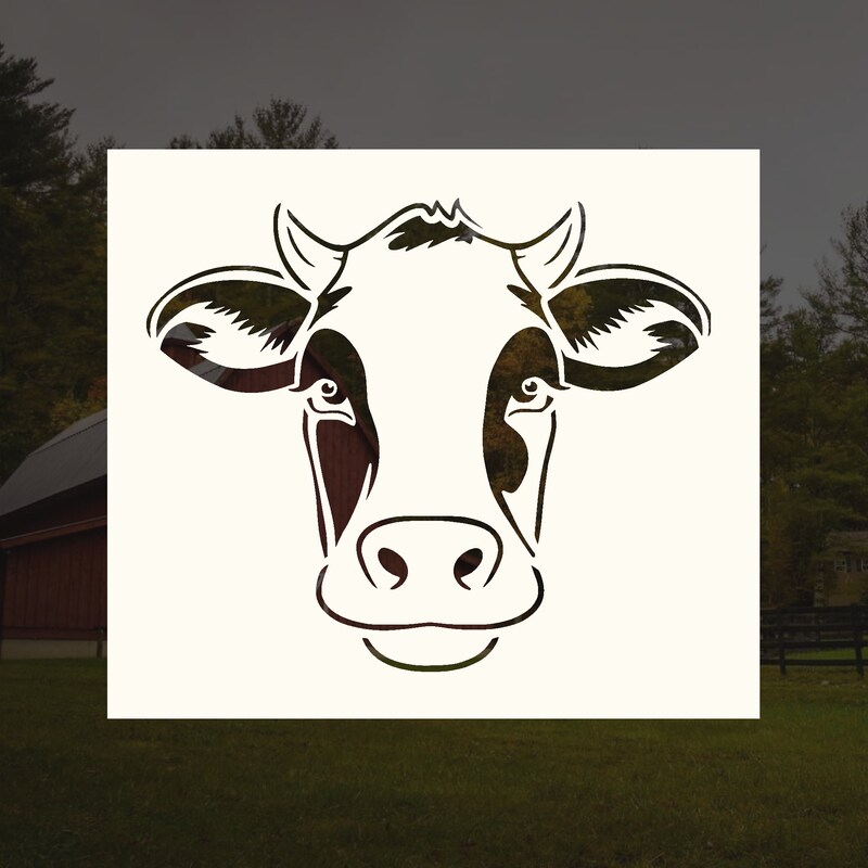 Cow Face Painting - Etsy