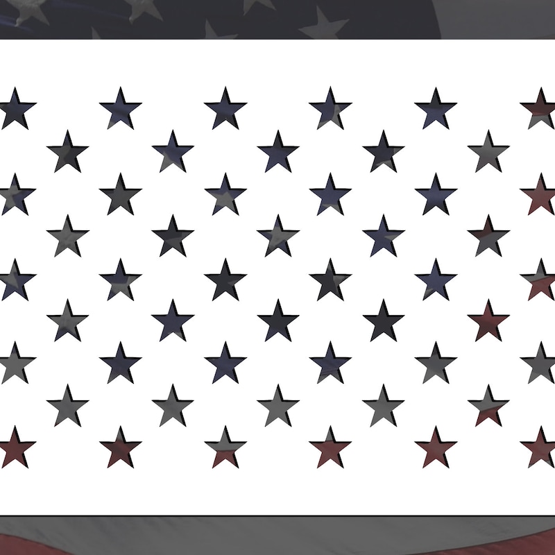 Star Stencil for Flag - Etsy