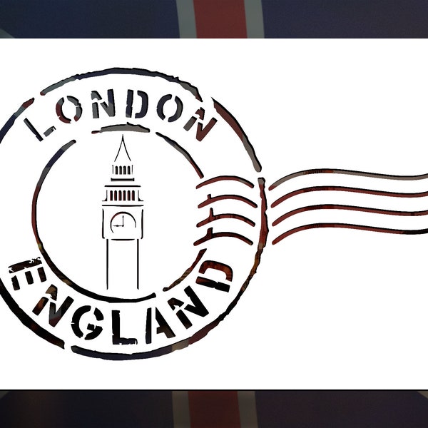 London Stencils - Etsy
