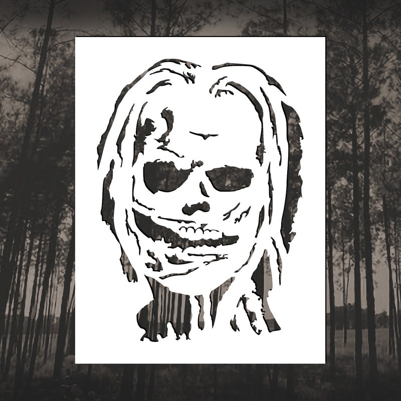Zombie Stencil - Etsy