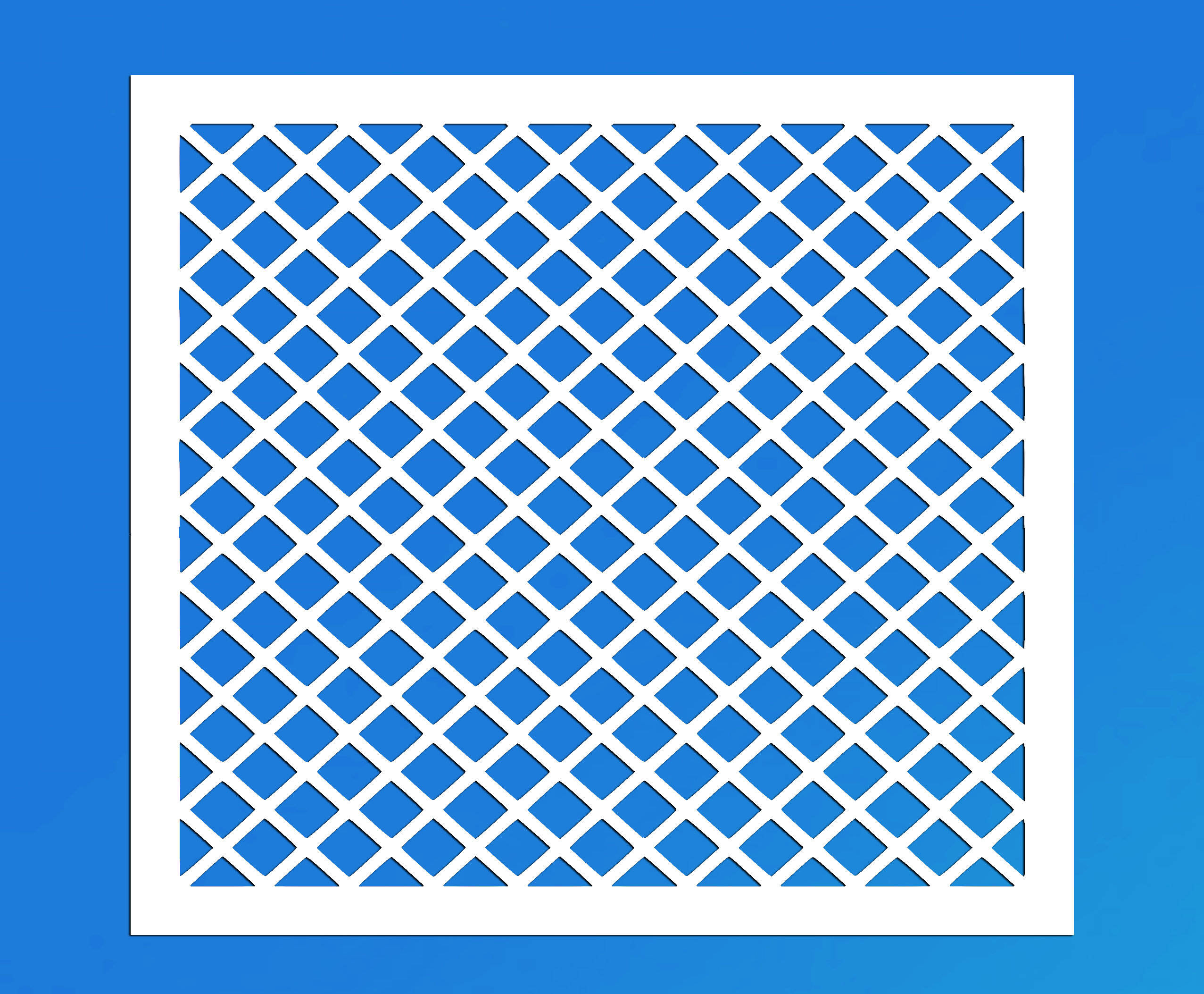 Seamless Diamond Grid Reusable Stencil Many Sizes | Etsy