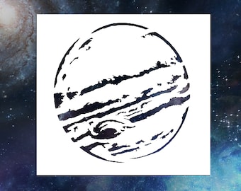 Planet Mars Reusable Stencil many Sizes - Etsy