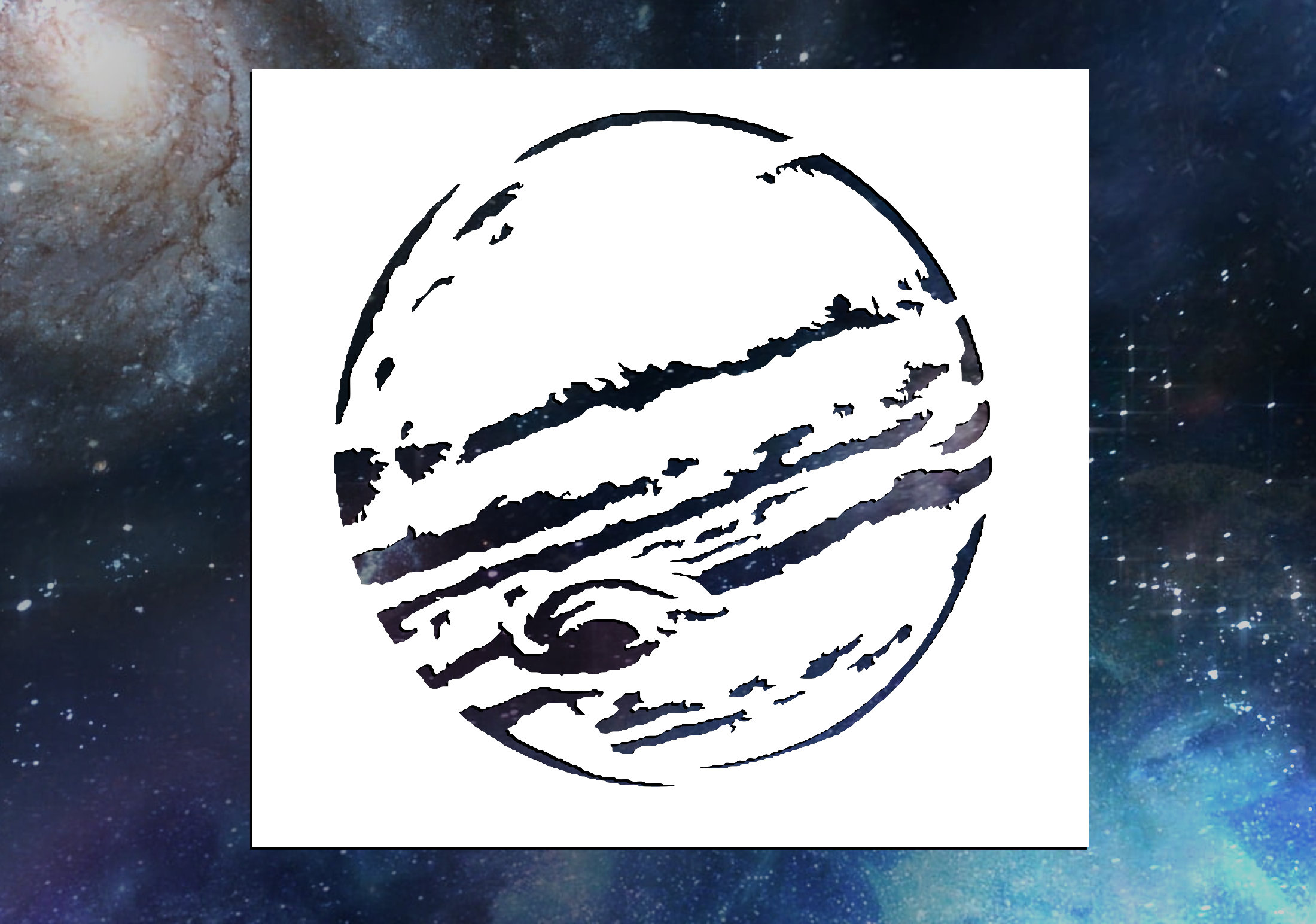 Planet Jupiter Cut Out