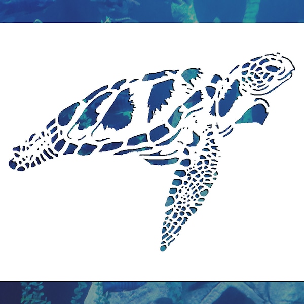 Turtle Stencil - Etsy