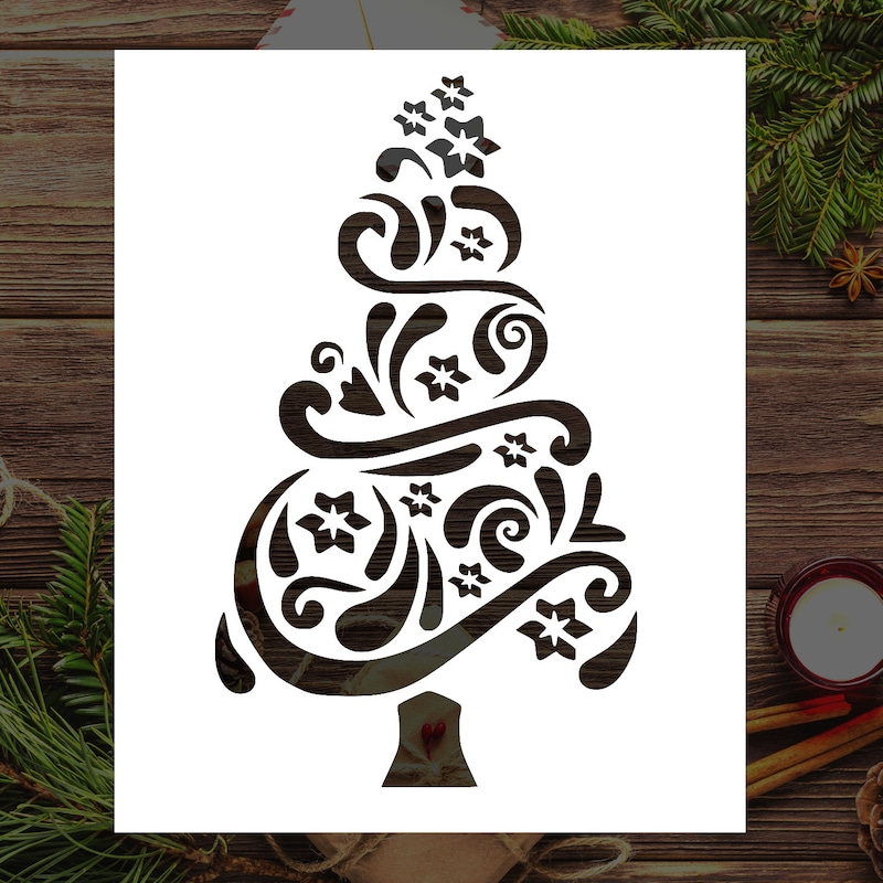 Christmas Stencils - Etsy