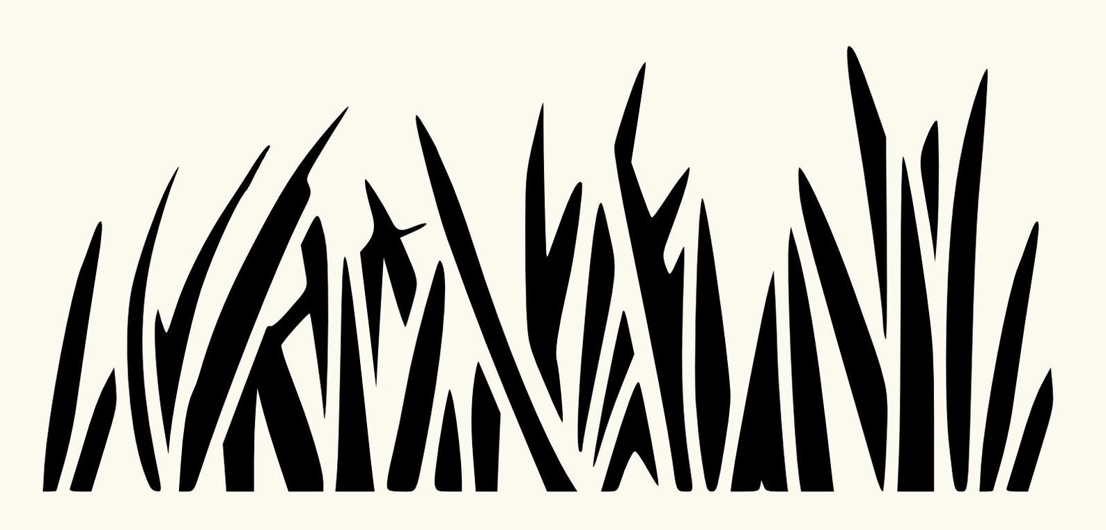 Blades of Grass Reusable Stencil (many Sizes) - Etsy
