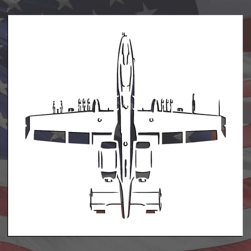 Fighter Jet Reusable Stencil many Sizes - Etsy
