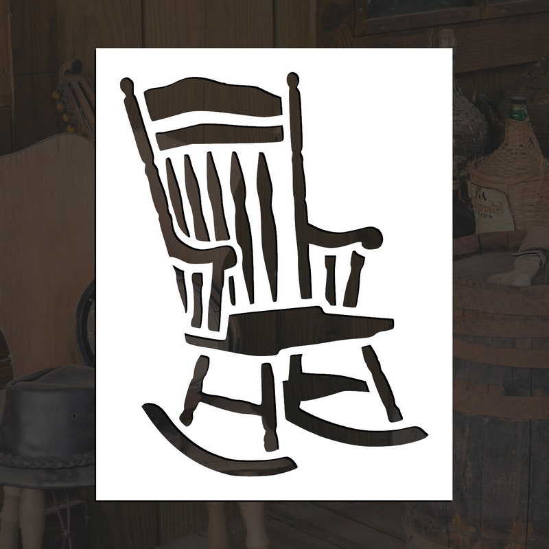 Antique Rocking Chair - Etsy