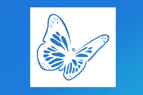 Butterfly Reusable Stencil Many Sizes | Etsy