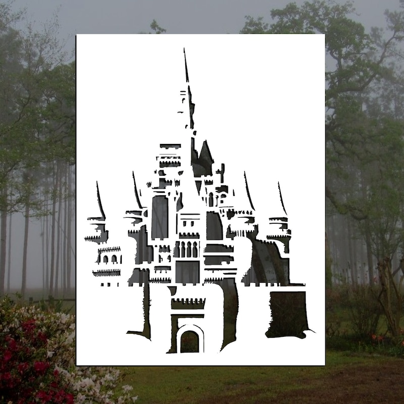 Medieval Wall Stencil - Etsy
