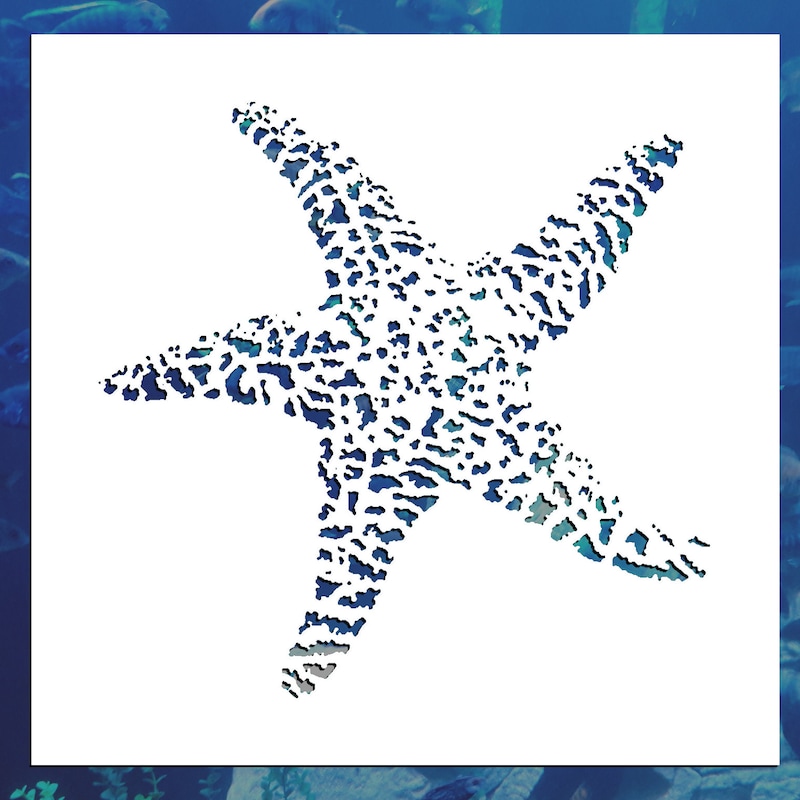 Starfish Stencil - Etsy