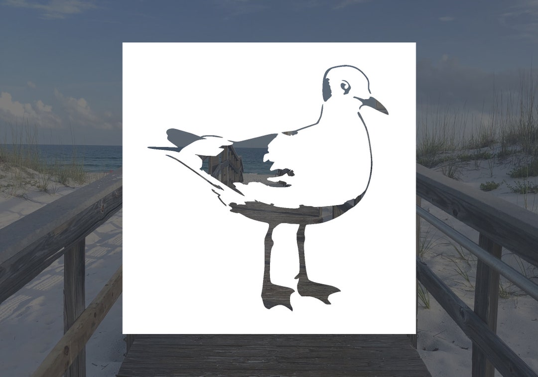 Seagull Reusable Stencil (many Sizes) - Etsy