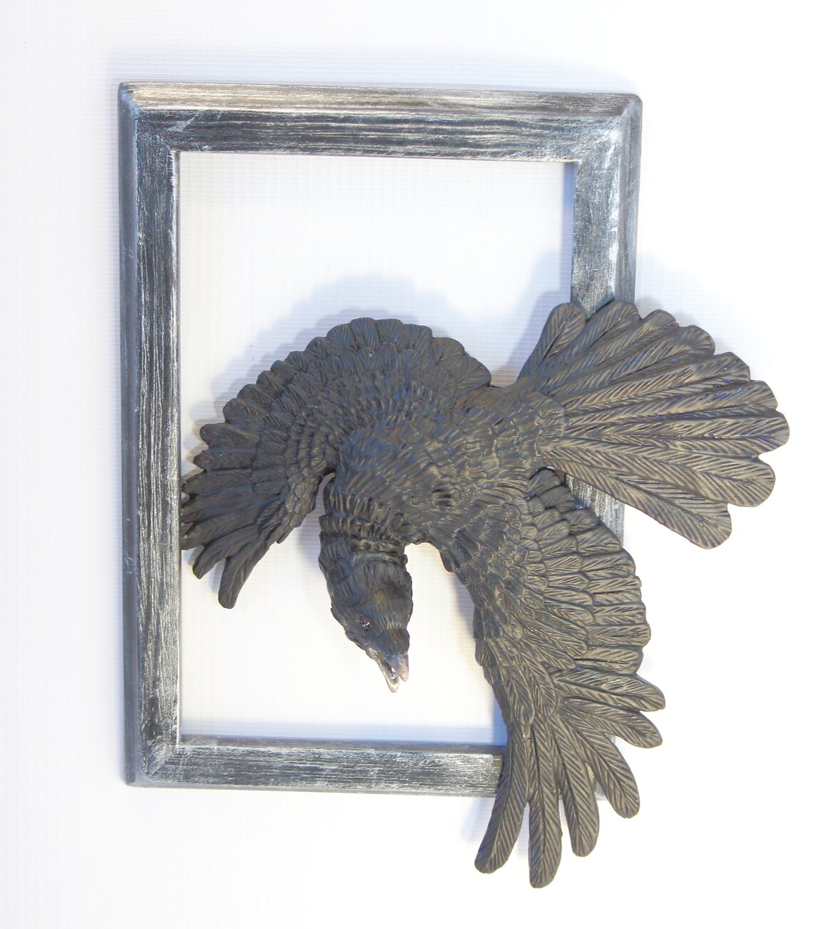 Picture bas-relief Raven Game of Throness | Etsy