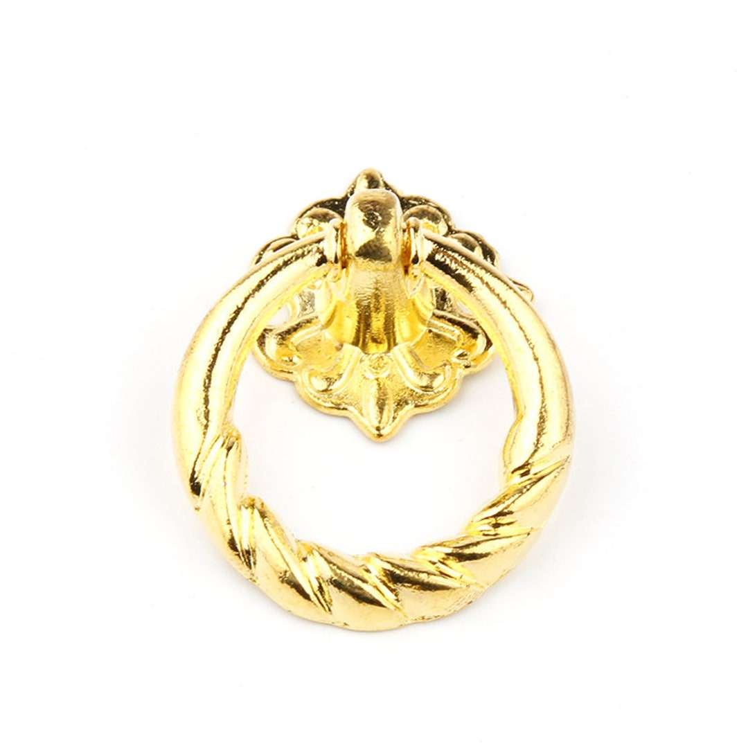 Gold Ring Knob Pulls Kitchen Cabinet Pulls Drawer Knobs Pull - Etsy