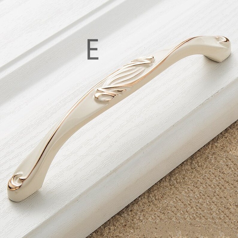 Lvory White Kitchen Pulls Cabinet Pulls Drawer Pulls Handles - Etsy