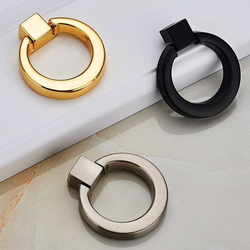 Black/ Bright Chrome/ Glod /brushed Silver Knob Kitchen - Etsy