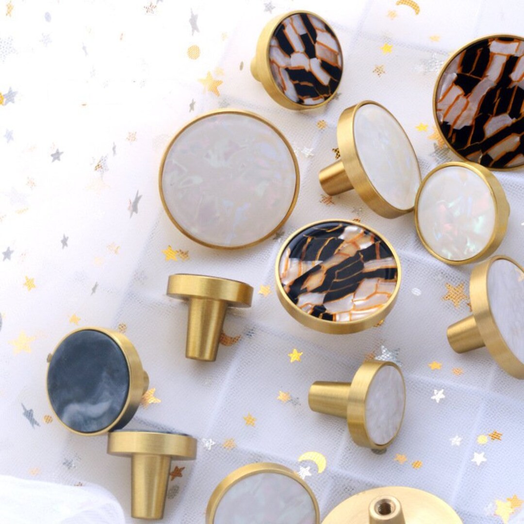 Shell Cabinet Pulls Handles Drawer Handles Knobs Cupboard Pulls Handles ...