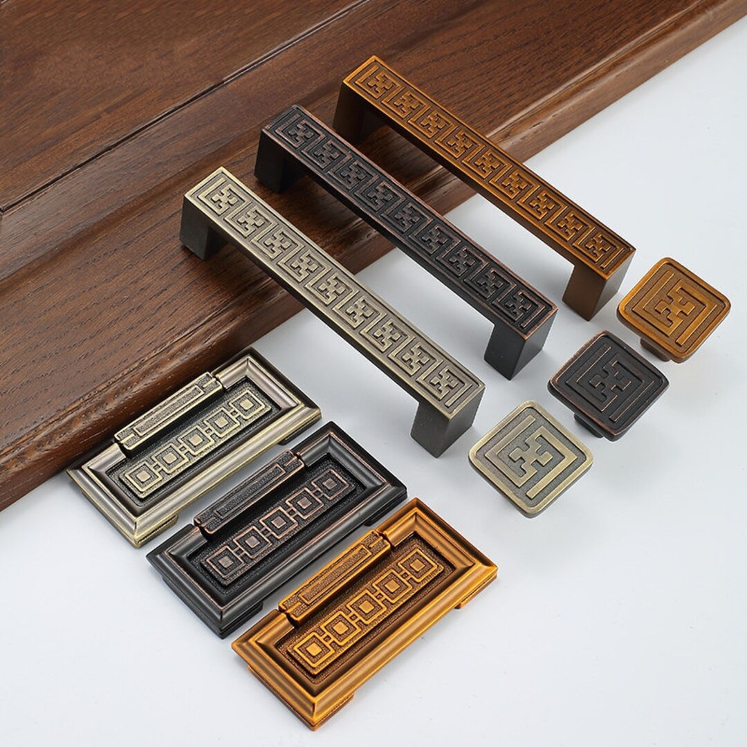 2.5”3.75"5"dressing Table Handle Kitchen Cabinet Knobs Handles Brushed ...