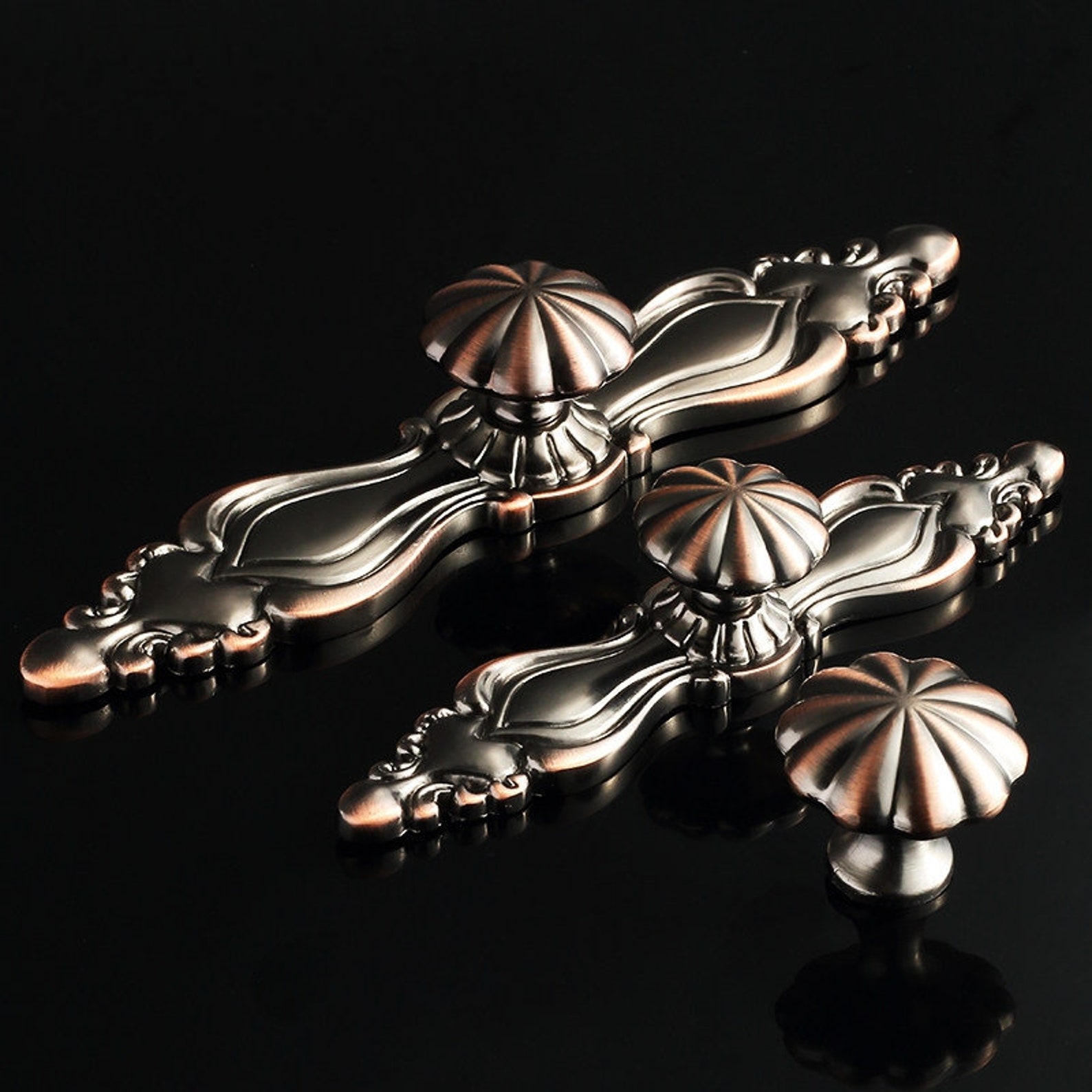 Dressing Table Handle Kitchen Cabinet Knob Handles Brushed | Etsy