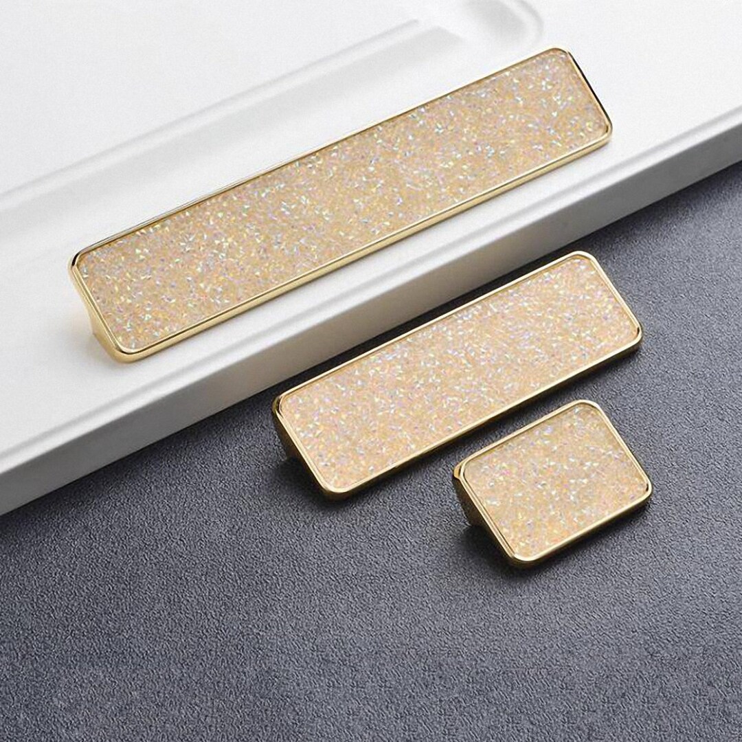 Colorful Diamond Knobs Pulls Kitchen Cabinet Pulls Handles Drawer Knobs Handles Dresser Knobs ...