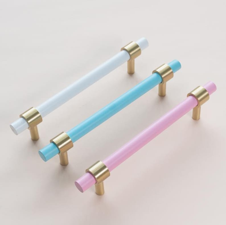 Colorful Knob Kitchen Cabinet Pulls Handle Drawer Knob Pulls - Etsy