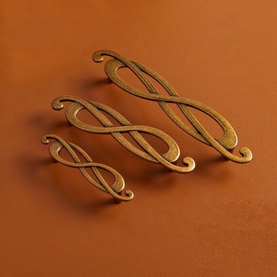 Musical Symbols Bronze Knob Handle Kitchen Cabinet Pull Drawer | Etsy