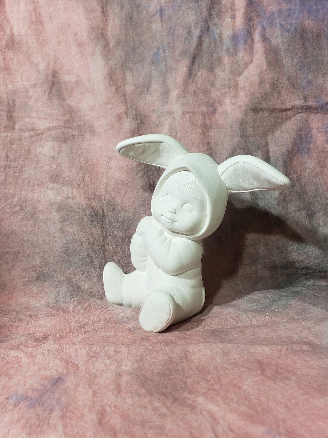 Sweet Tot Bunny Cuddling: Paint-your-own - Etsy