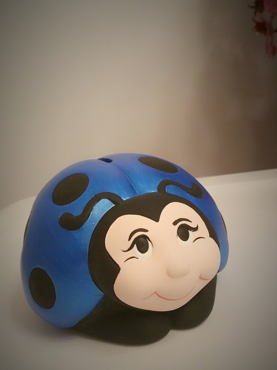 Personalized Lady Bug Bank/lady Bug Bank/baby Bank/baby Shower Gift ...