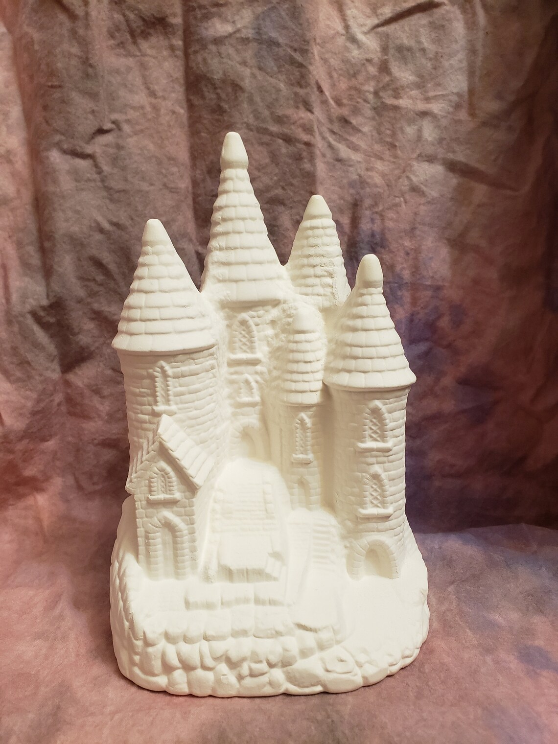 Ceramic Castle/ready to Paint Castle/ Bisque Castle - Etsy