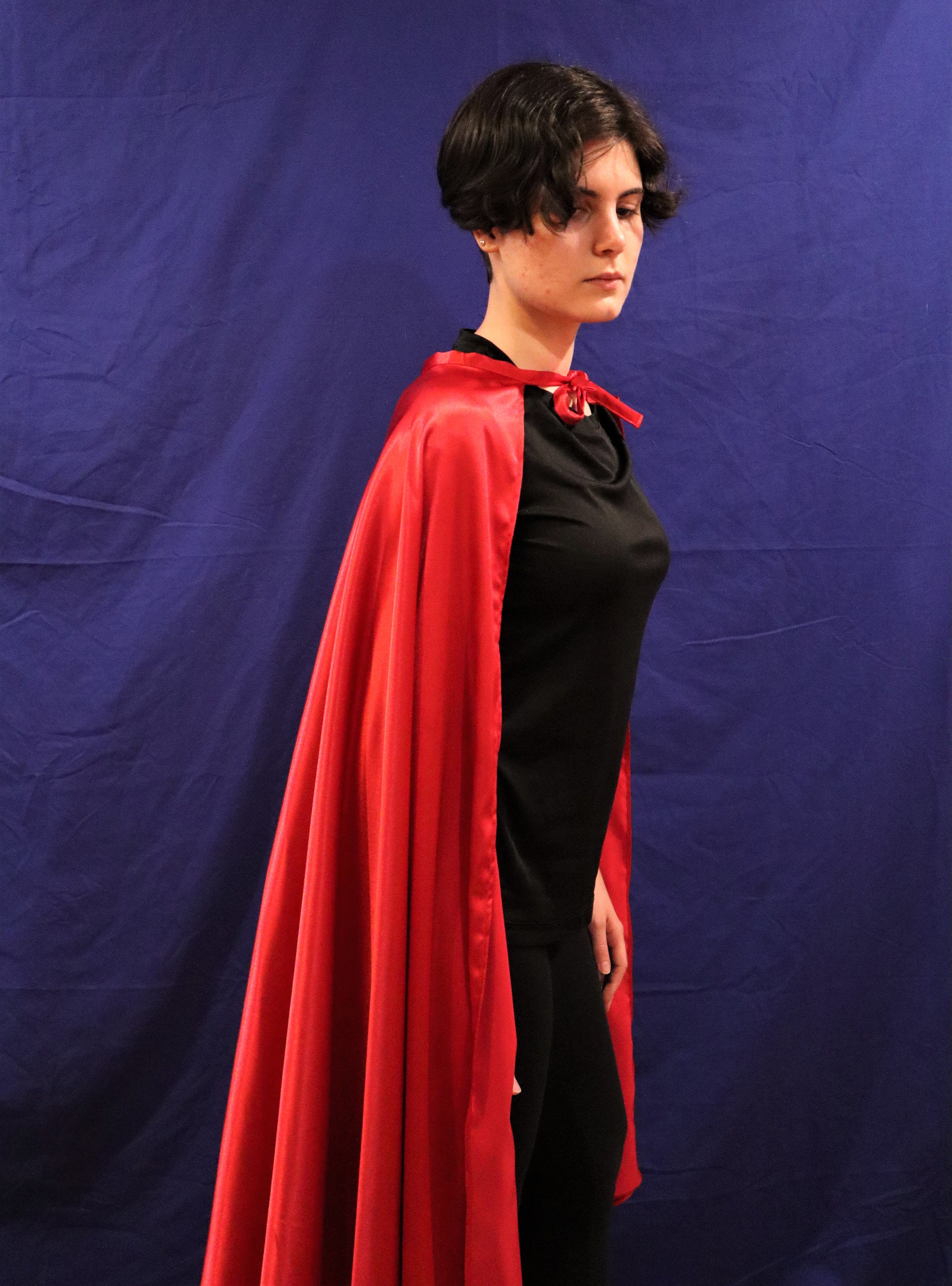 Wandavision Cape, Wanda Scarlet Witch Costume Cape, Halloween, Red Cape ...