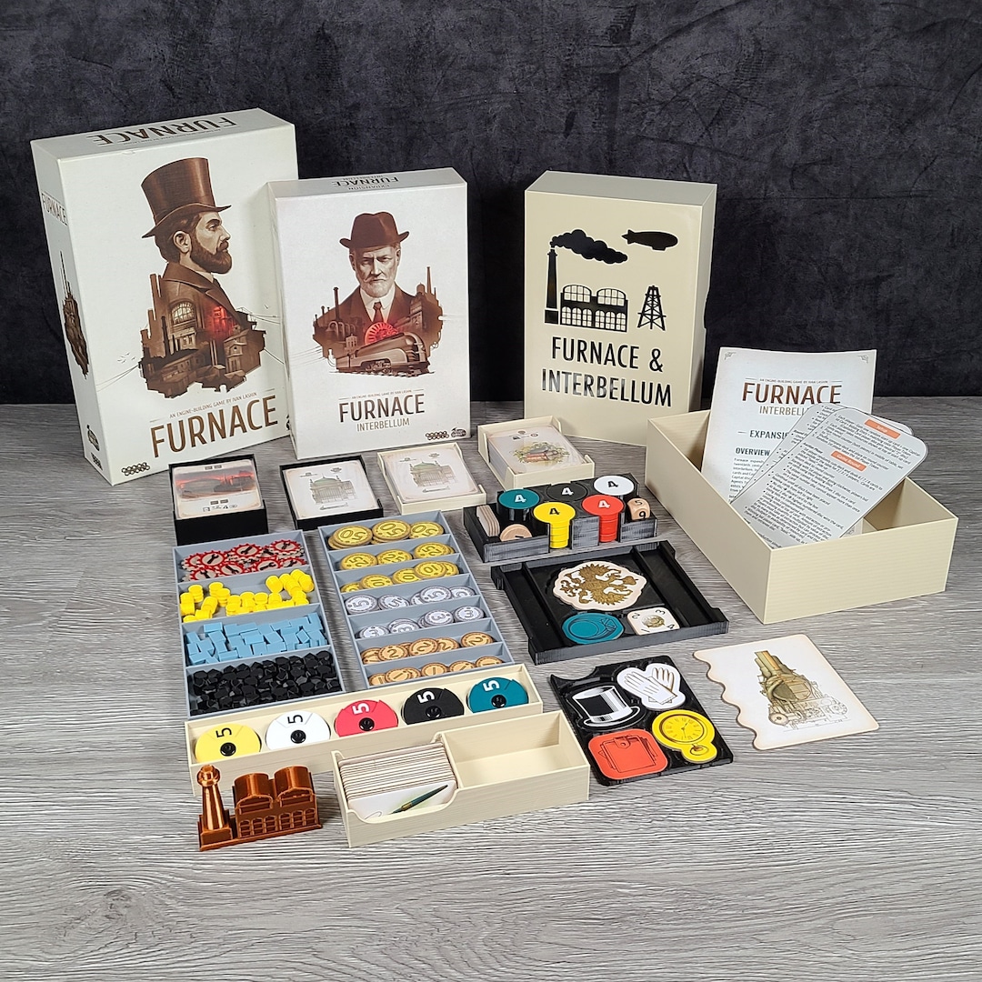 Funtley Mill XL - Travel Box for the Furnace Board Game and Interbellum ...