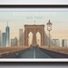 Brooklyn Bridge Poster New York City Travel Poster NYC USA | Etsy