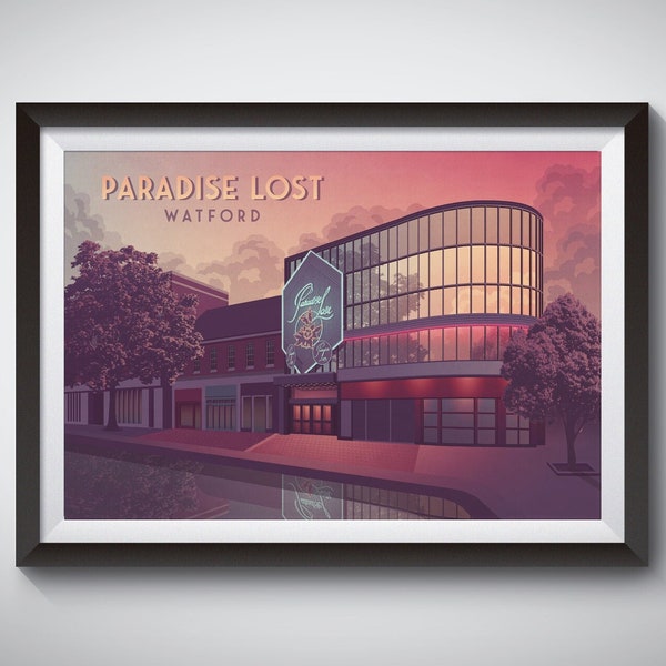 Watford Framed Print - Etsy