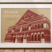 Ryman Auditorium Poster, Nashville Tennessee Travel Print, Music City ...
