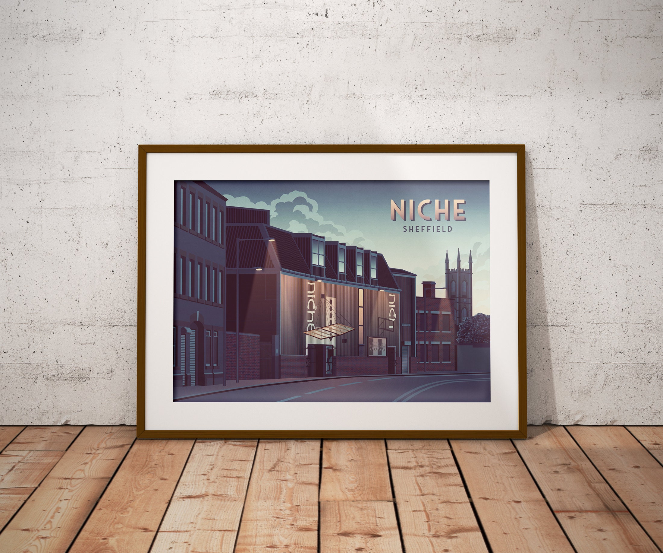 Niche Nightclub Poster Sheffield Dance Music Sidney Street - Etsy UK