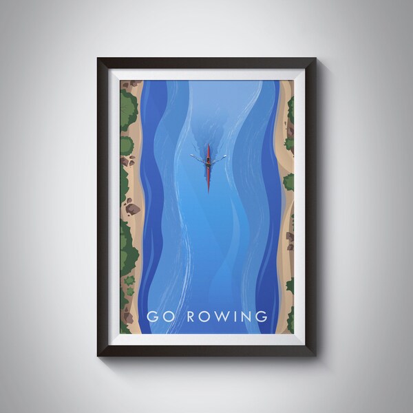 Rowing - Etsy