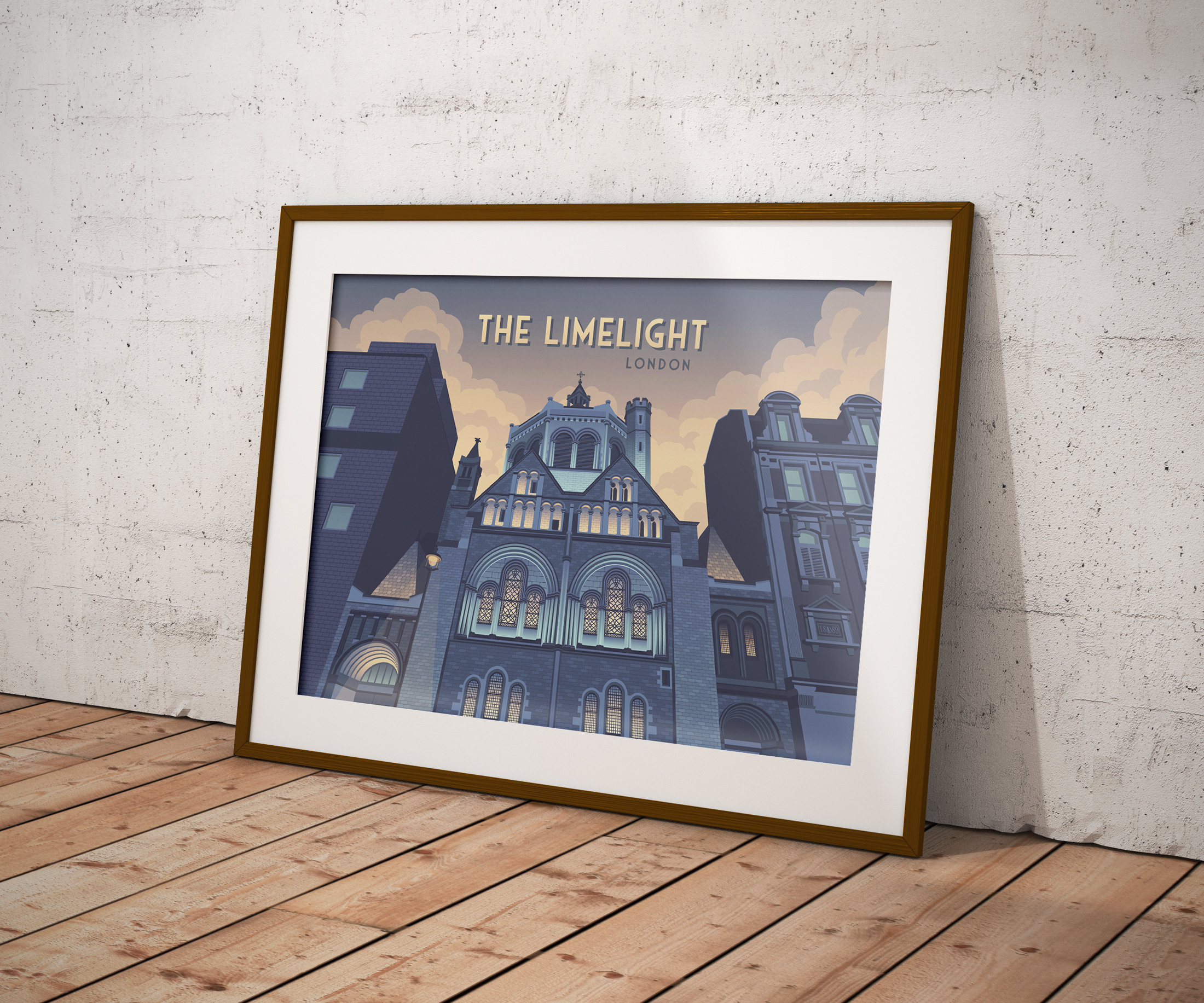 The Limelight Club London Poster Nightclub Print Music | Etsy